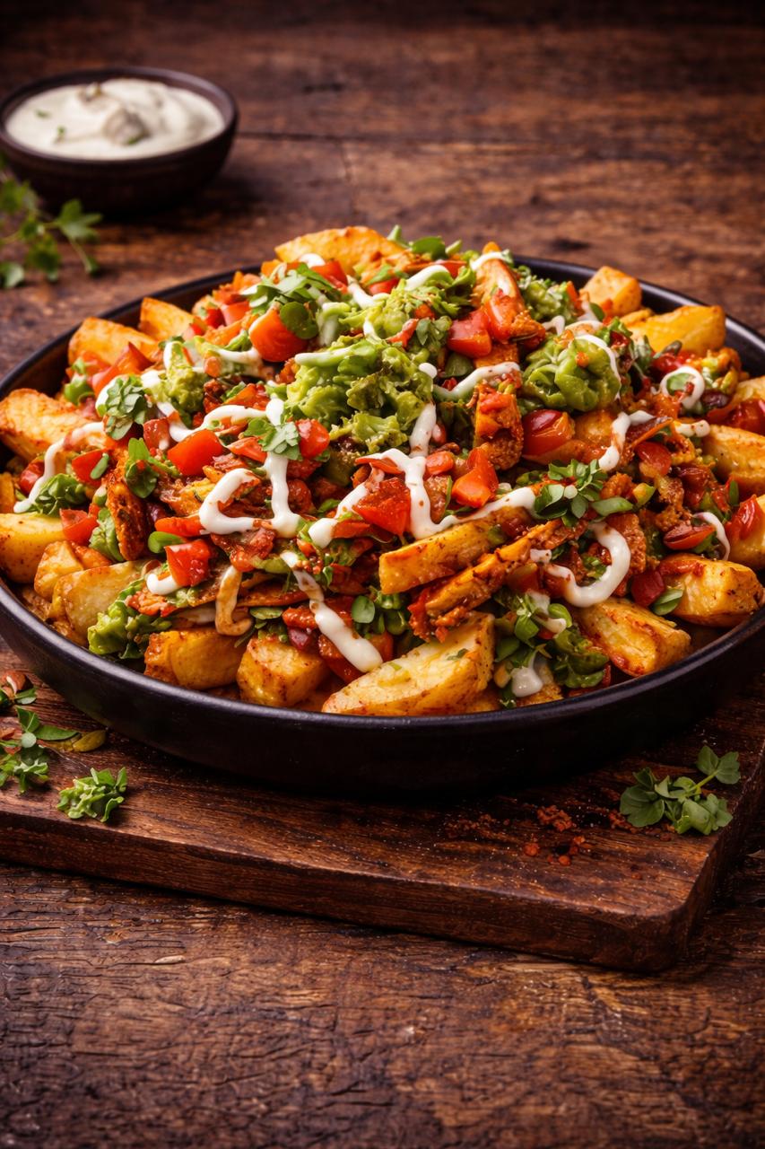 Loaded Fries & Wedges - AML Fitness
